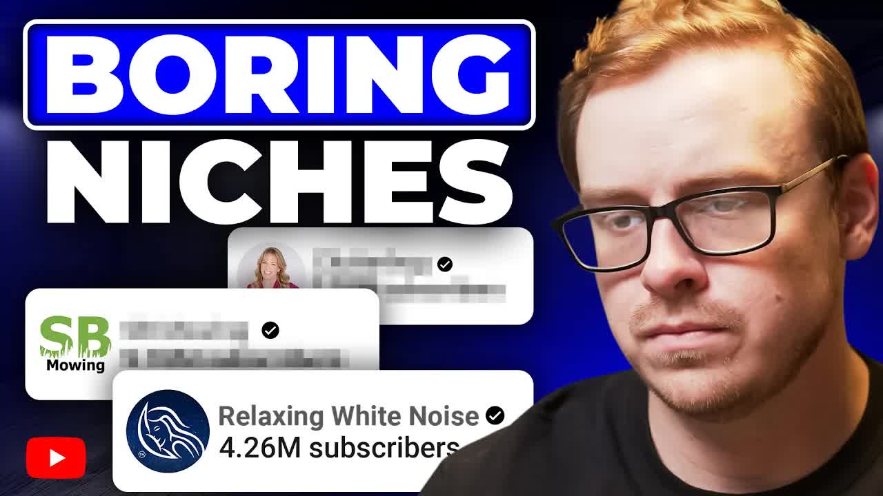 Copy These 5 BORING YouTube Niches To Blow Up On YouTube