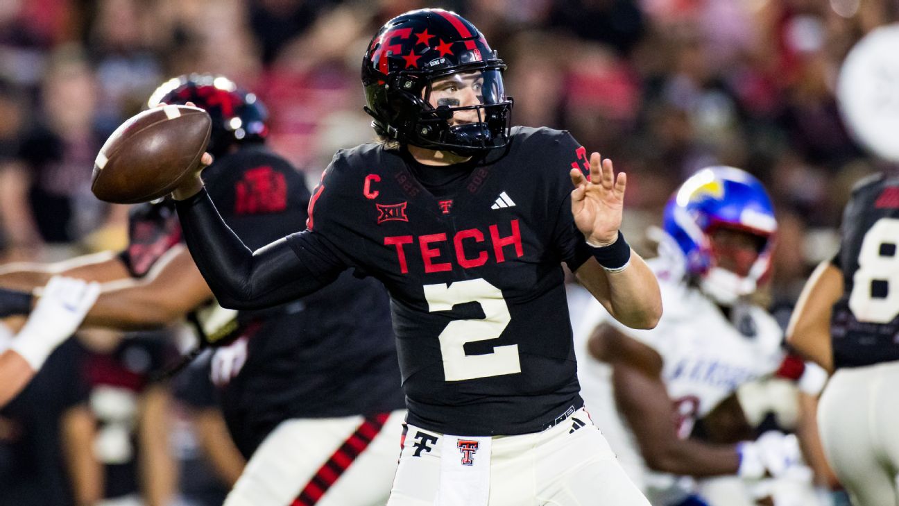 Texas Tech loses QB Behren Morton to right leg injury