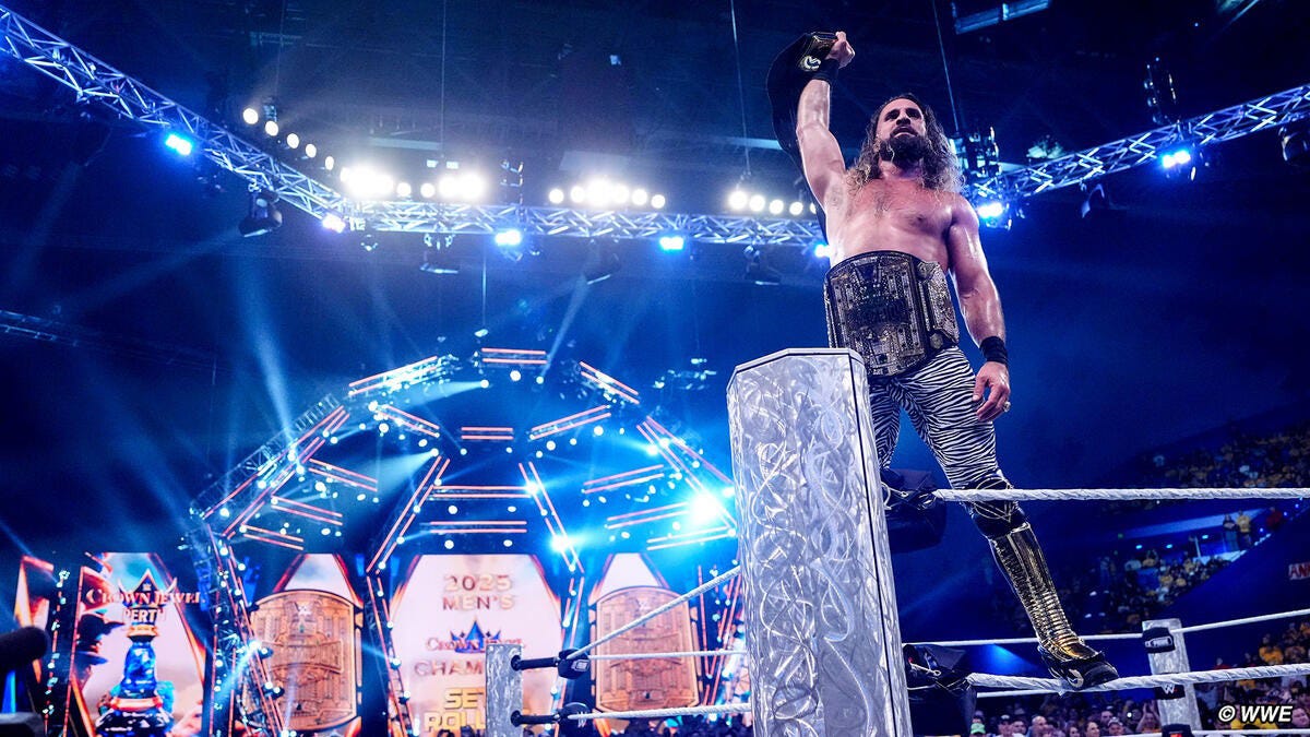 WWE Crown Jewel 2025 results: Seth Rollins, Stephanie Vaquer reign supreme; John Cena wows