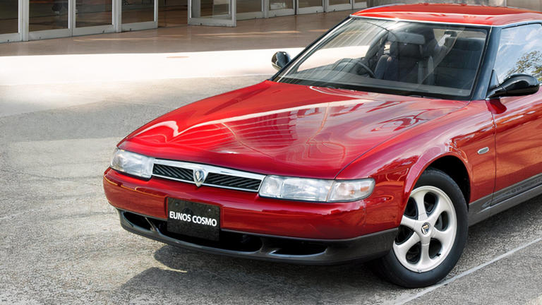 Mazda's Cosmo JC Was A Tri-Rotor-Powered Lexus Rival From The '90s