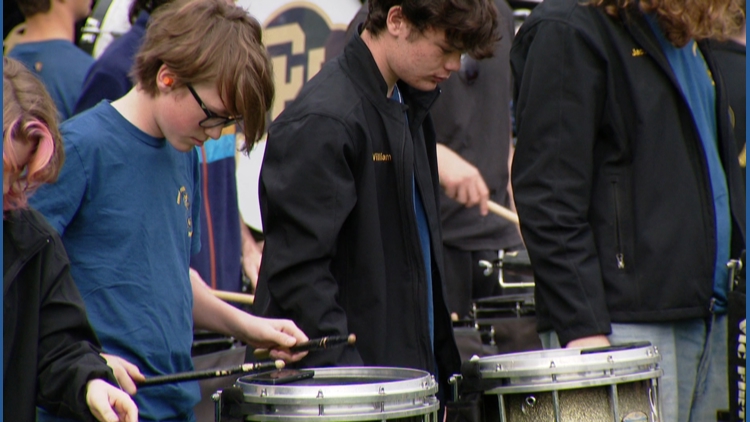 Evergreen band students find hope in joint performance with CU musicians