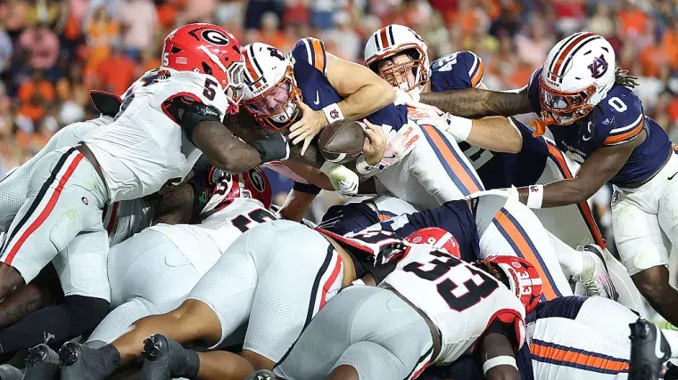 How a controversial replay ruling denied Auburn a touchdown against ...