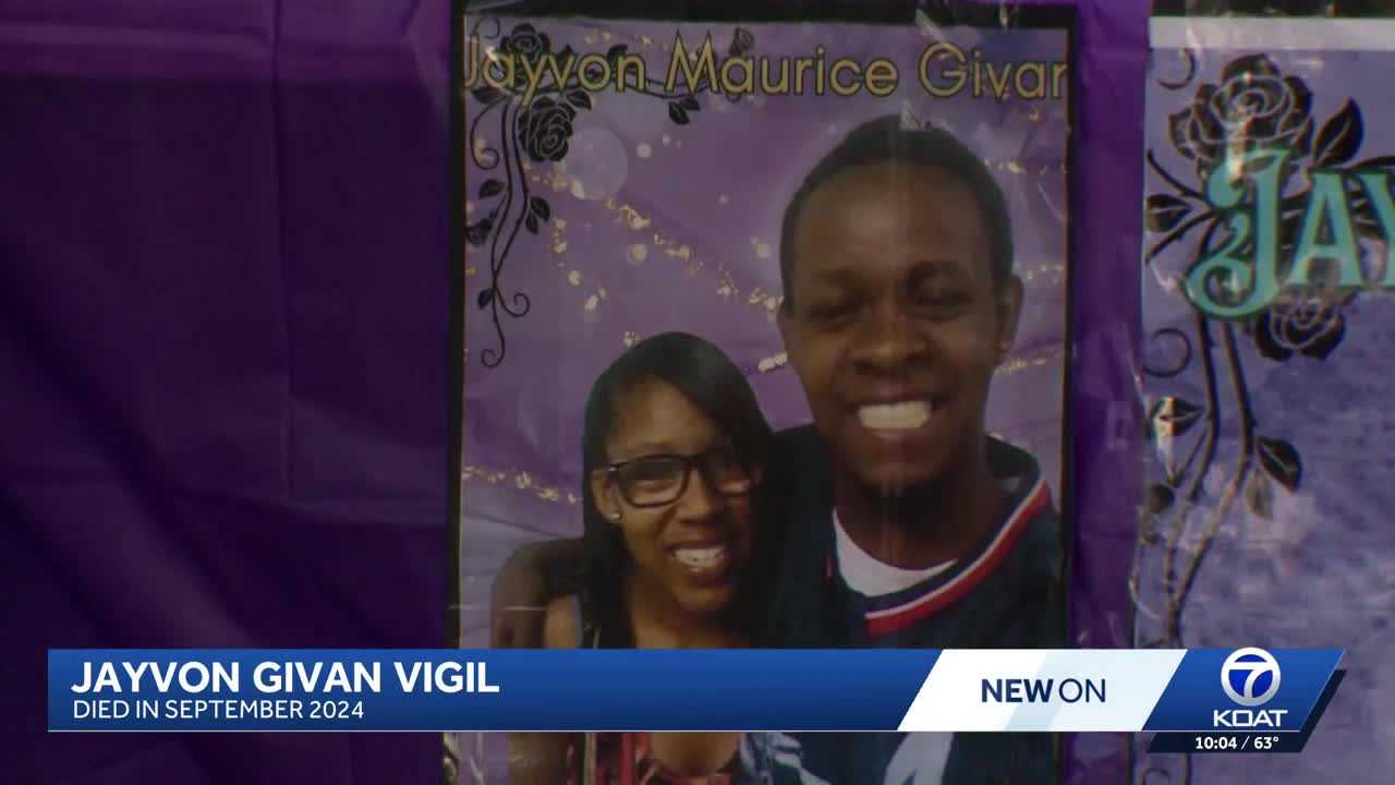 Albuquerque community honors Jayvon Givan with a vigil