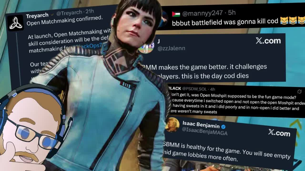 Call of Duty fanboys are mad about SBMM being removed? Bad players revolt!