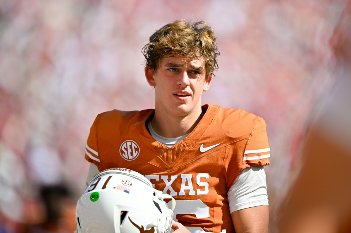 Arch Manning saddened by Texas WR's decision to enter transfer portal