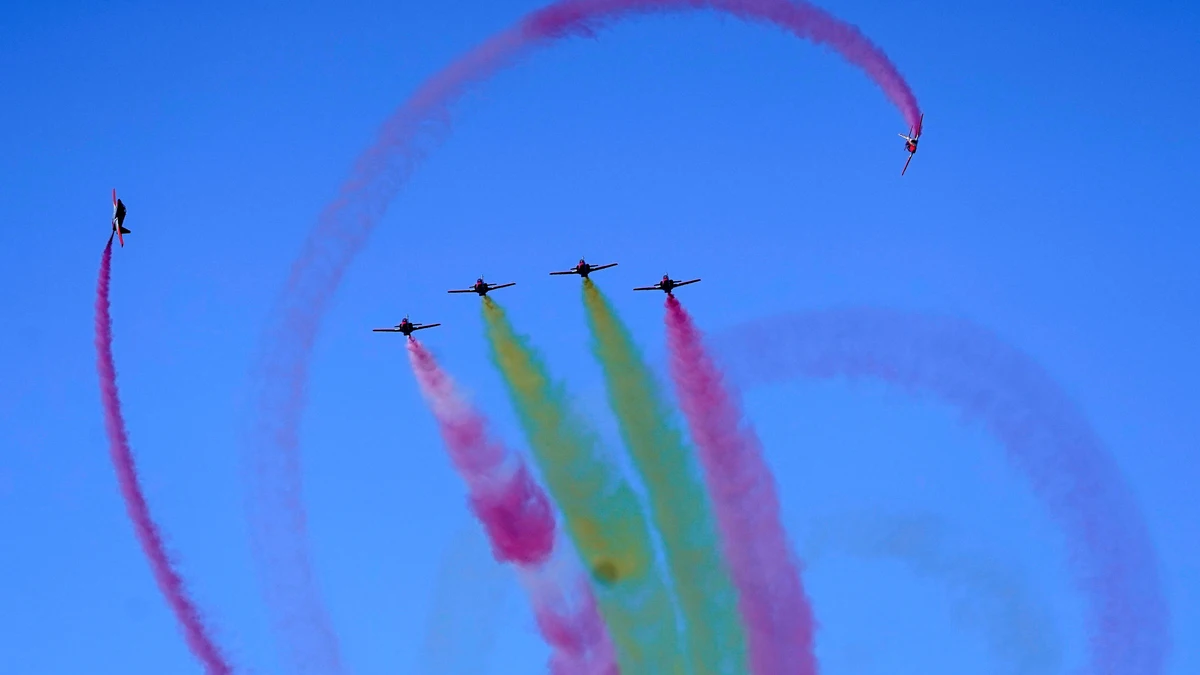 Estos son los aviones y cazas que participan en el desfile del 12 de ...