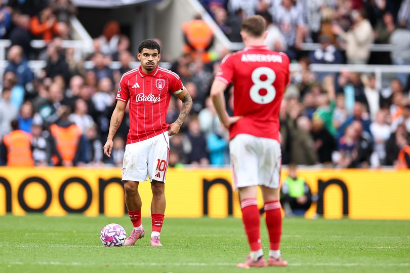 Next five Nottingham Forest fixtures compared with Premier League ...