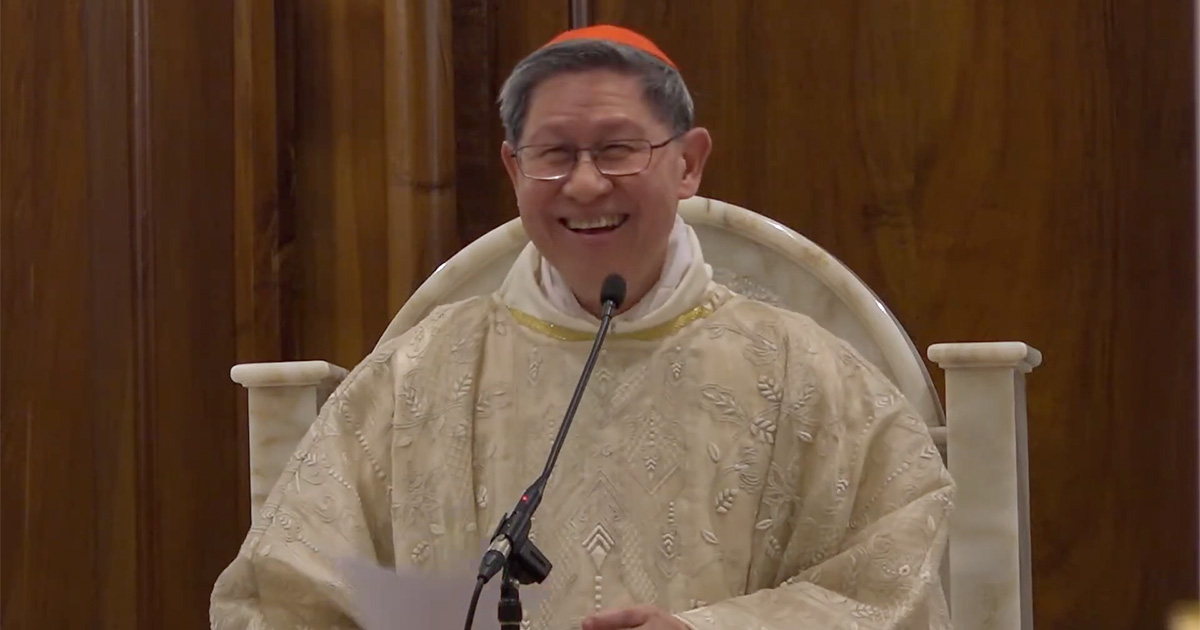 Cardinal Tagle formally takes possession of titular diocese of Albano