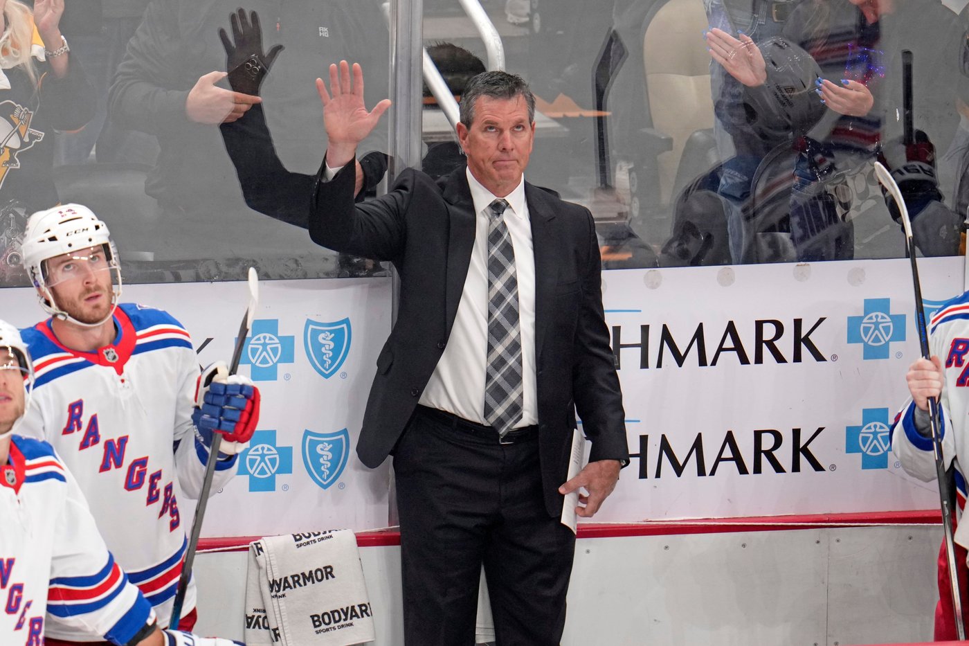 Rangers coach Sullivan expresses gratitude in return to Pittsburgh
