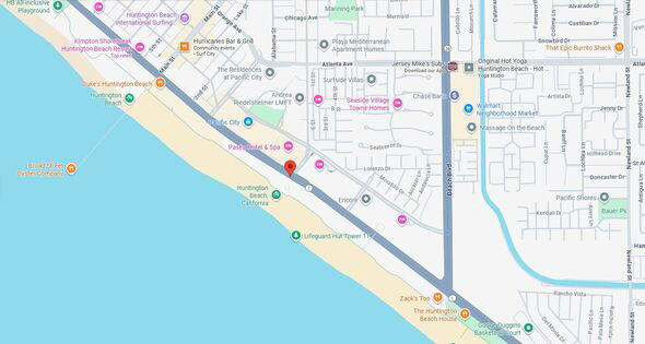 Map shows helicopter crash caught on video perilously close to hotel ...