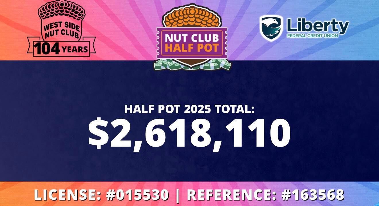 Winning WSNC 2025 Half Pot ticket announced