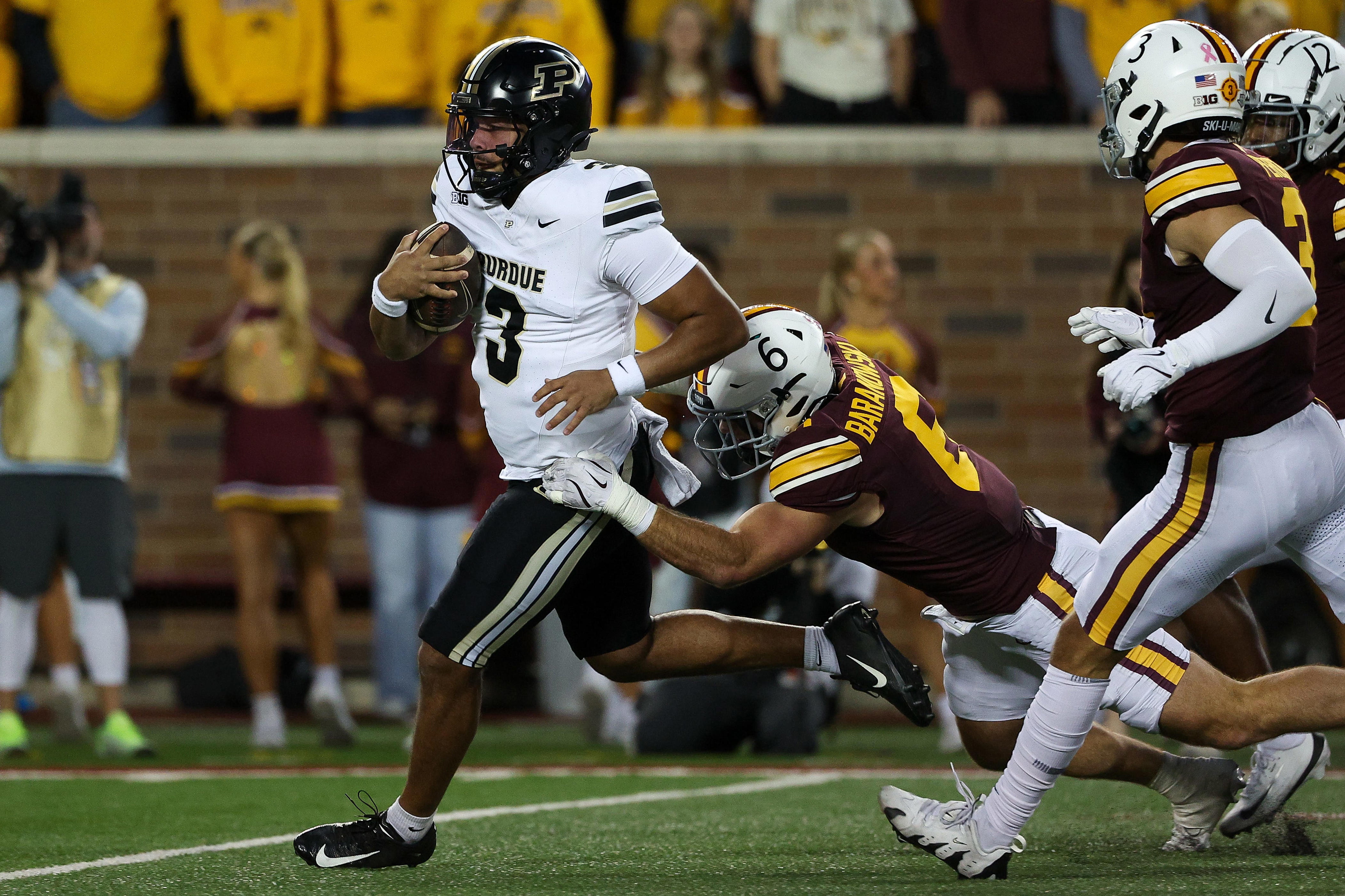 Ryan Browne is Purdue football's starting QB but Malachi Singleton 'can ...