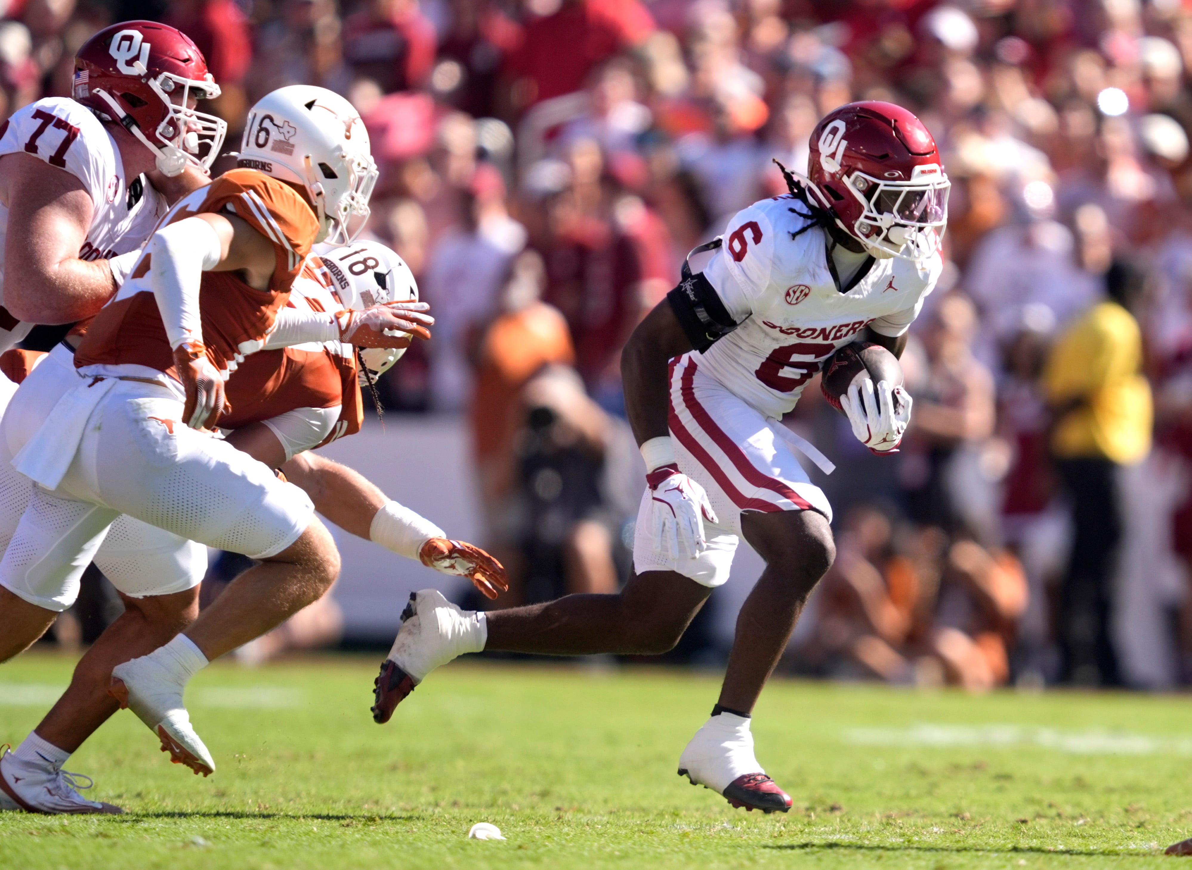 OU football looking to improve run game vs South Carolina with 'details ...