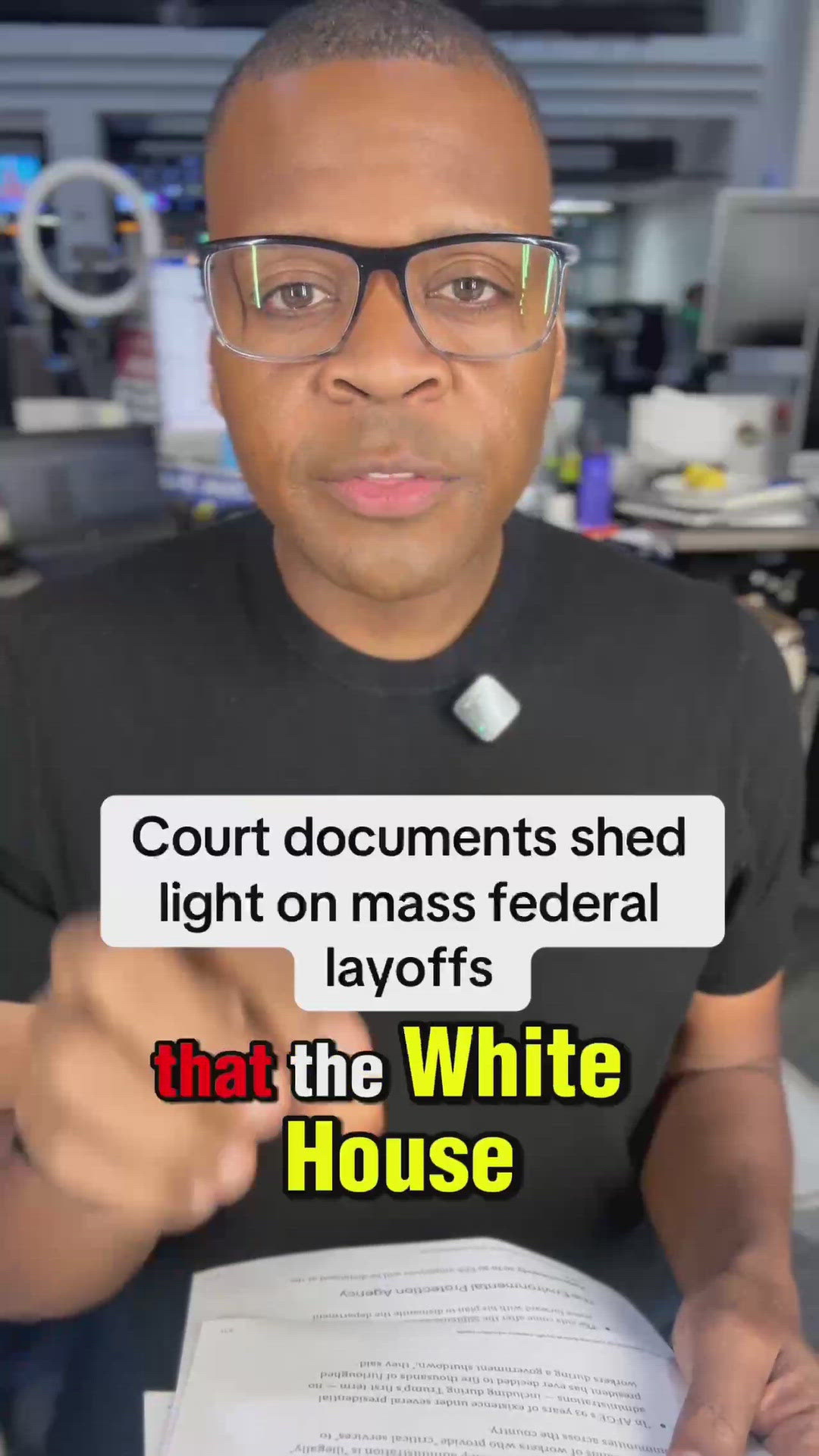 Court documents shed light on mass federal layoffs