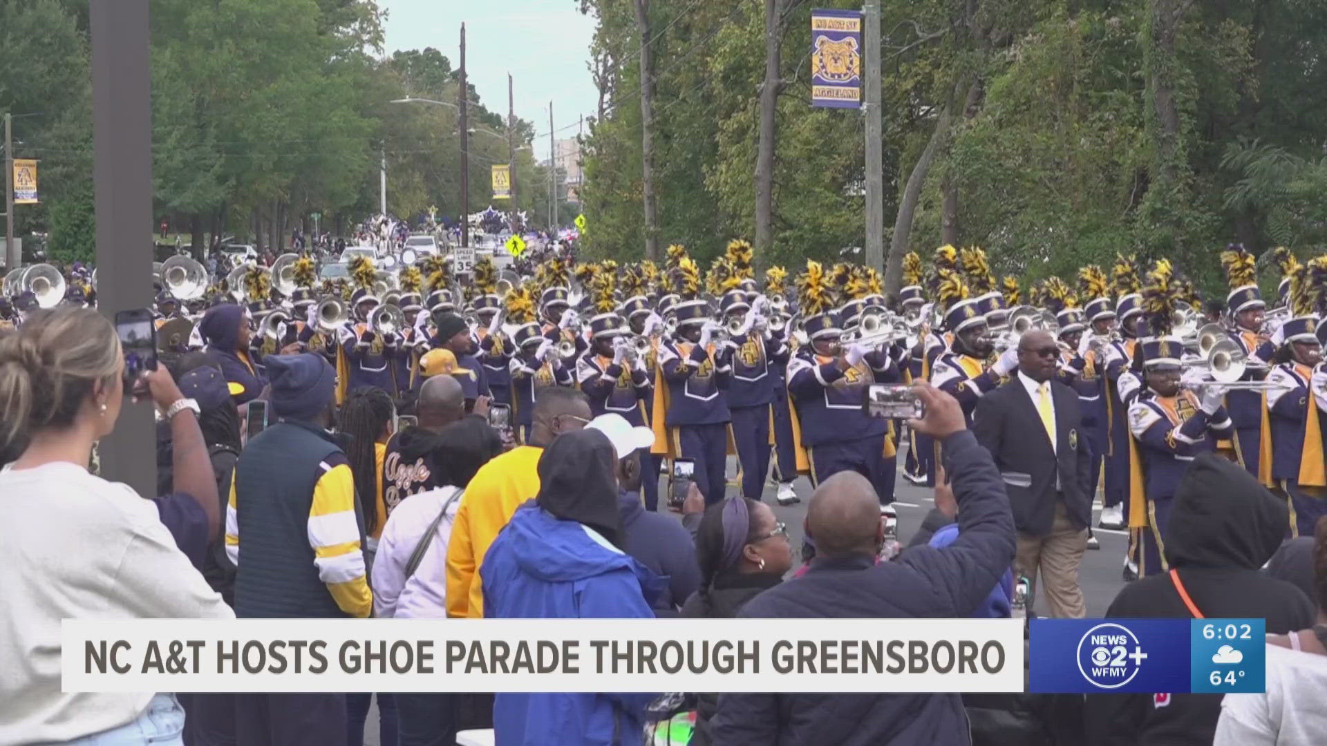 GHOE 2025 kicks off: NC A&T Aggies parade through Greensboro