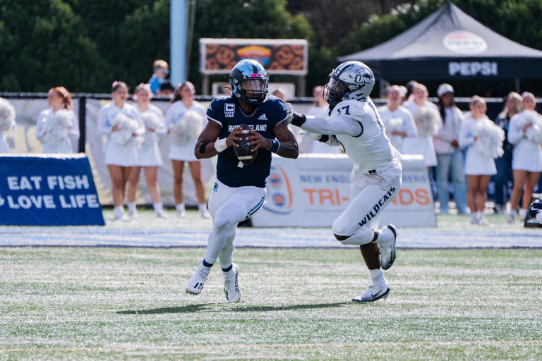 Rhode Island football rights the ship, rallies to beat New Hampshire ...