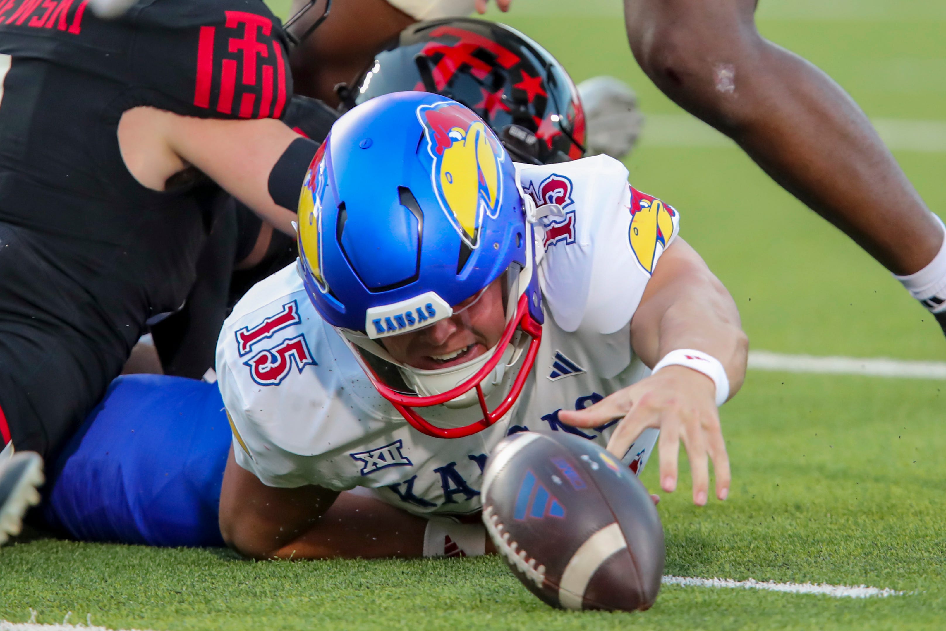 Kansas football vs Texas Tech final score, highlights: Jayhawks suffer ...