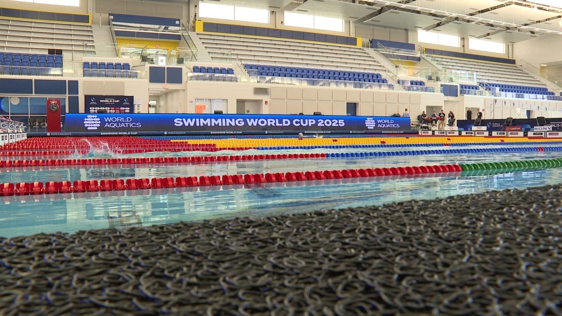 Carmel hosts first leg of World Aquatics Swimming World Cup