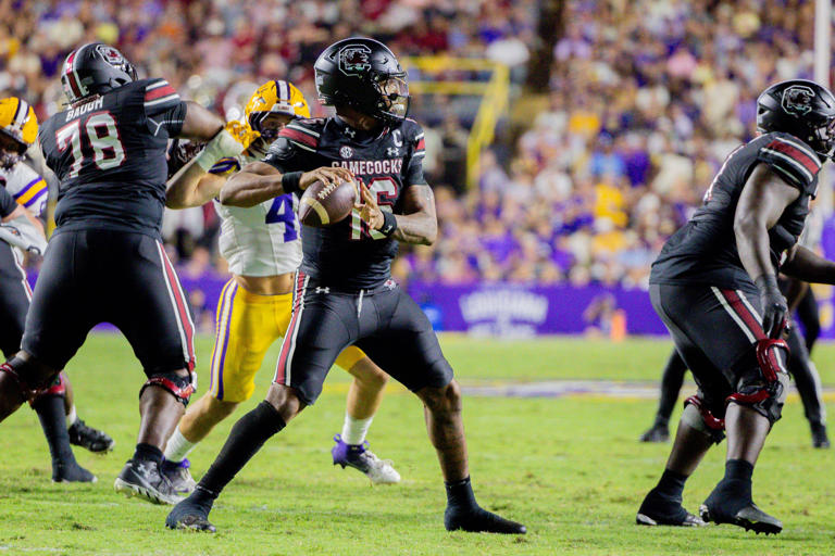LaNorris Sellers stats, grading South Carolina football QB in loss to LSU