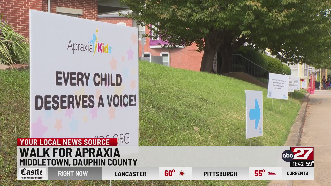 Community walk raises awareness for apraxia