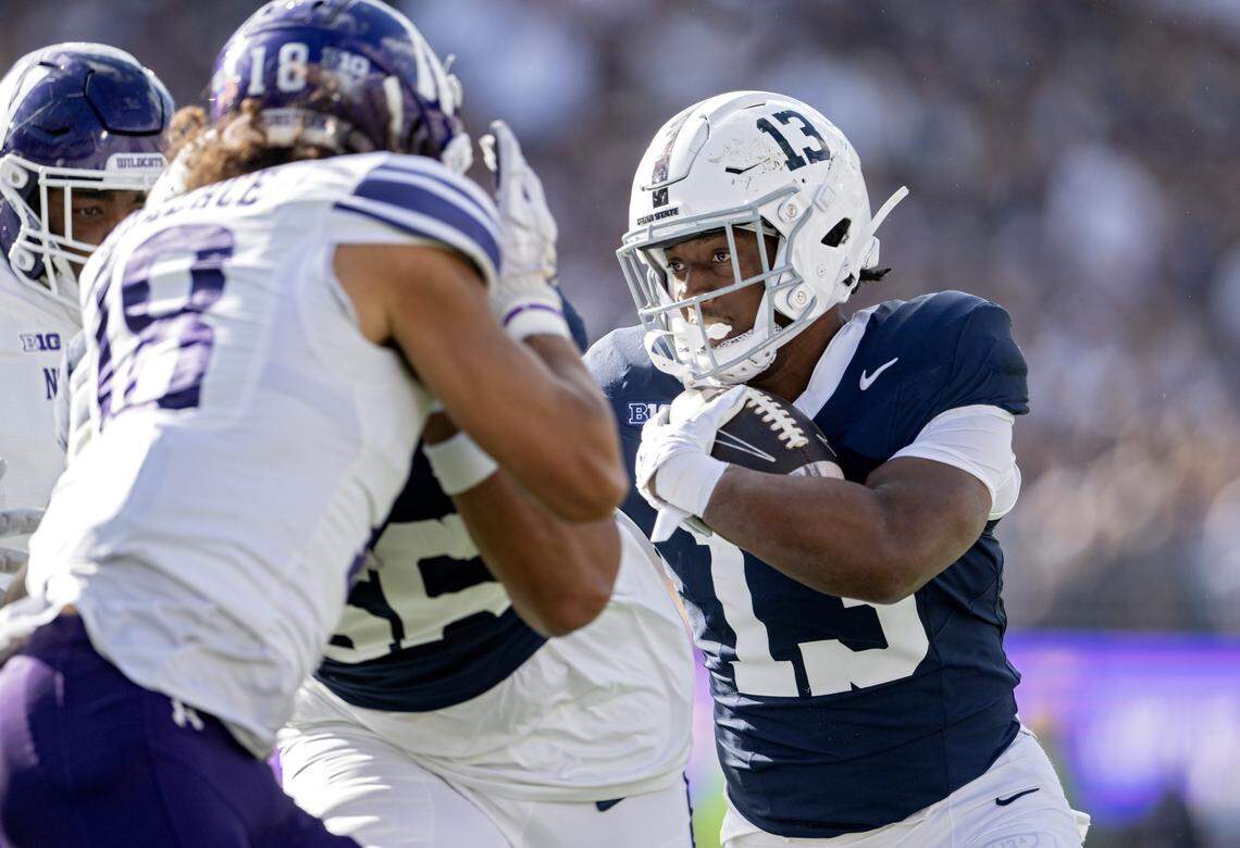 A look at Penn State RB Kaytron Allen's record-breaking career through photos