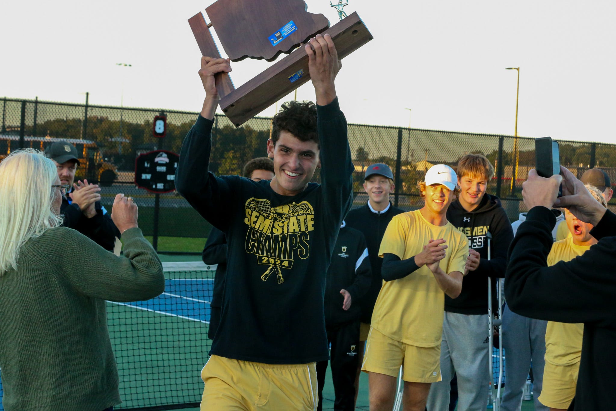 Saint Joseph, Penn boys tennis both claim IHSAA semistate titles ...