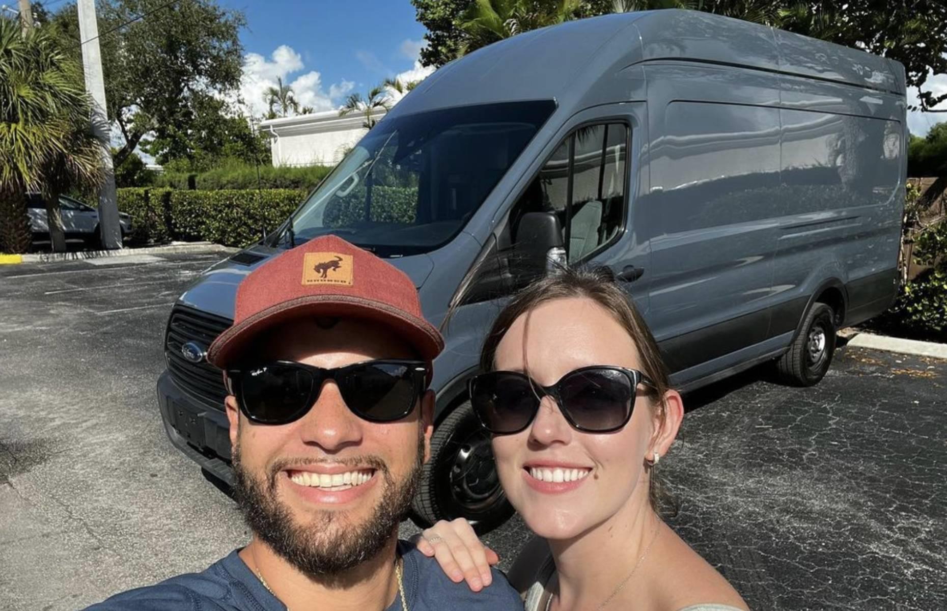 How this couple turned an old Amazon van into a dream home