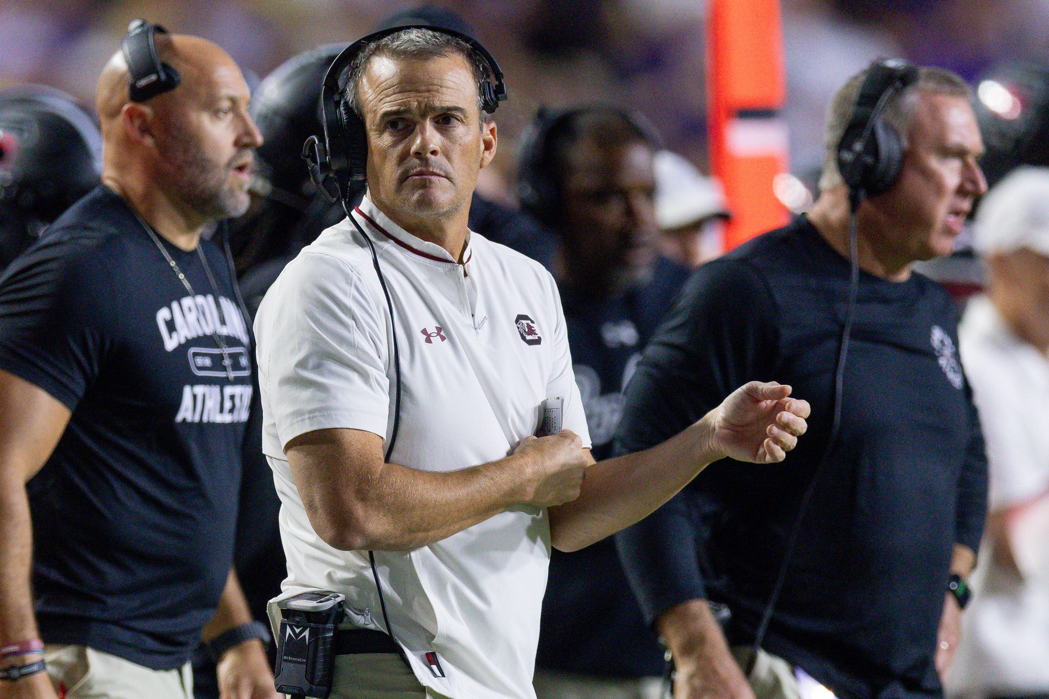 South Carolina football's Shane Beamer details why he fired offensive ...