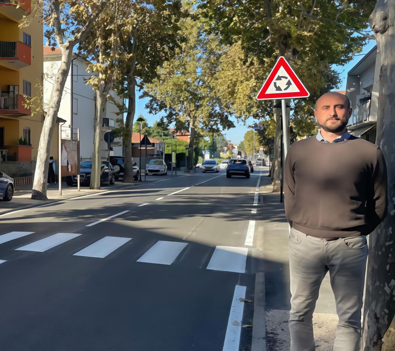 Via Mazzini e via Roma: asfalto nuovo, presto le luci