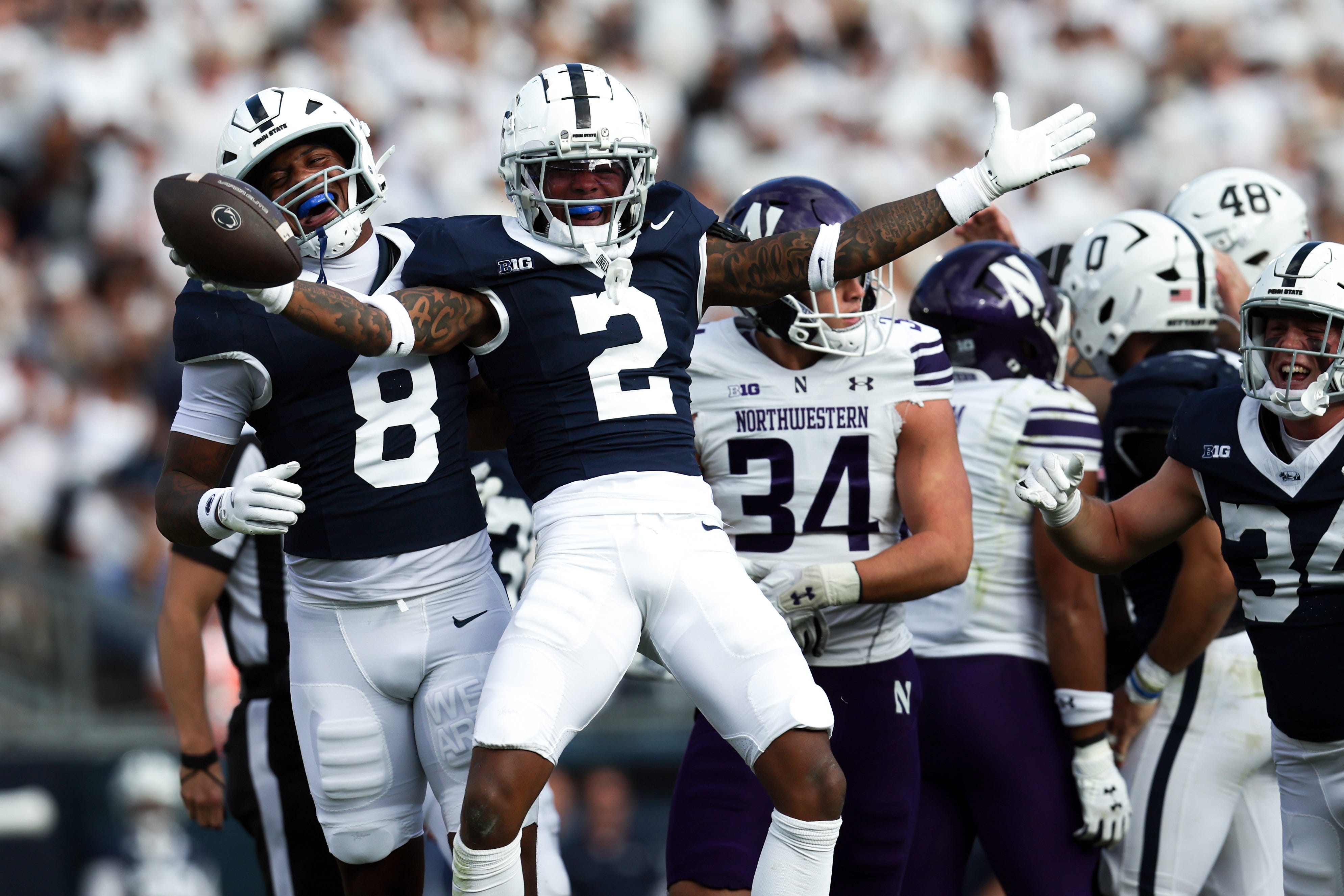 Key stats from Penn State's loss to Northwestern