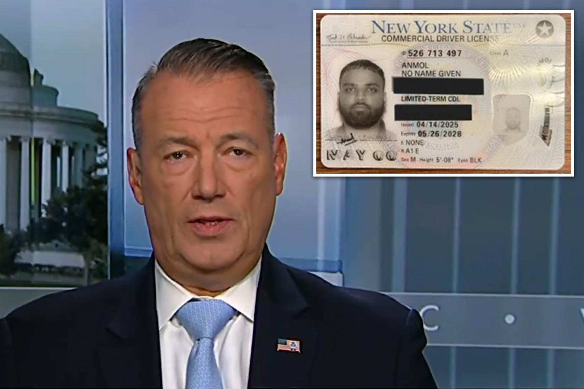 ICE director erupts over illegal migrant’s NY-issued ‘No Name Given ...