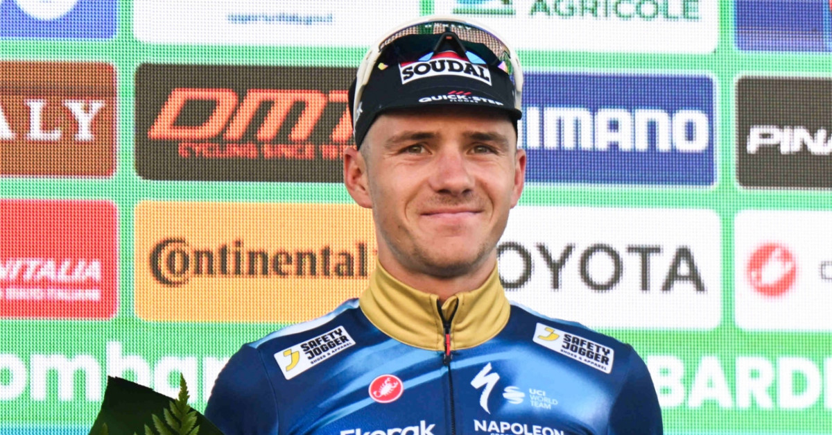 Cyclisme – Soudal-Quick Step : Evenepoel fier d’avoir tout donné pour ...