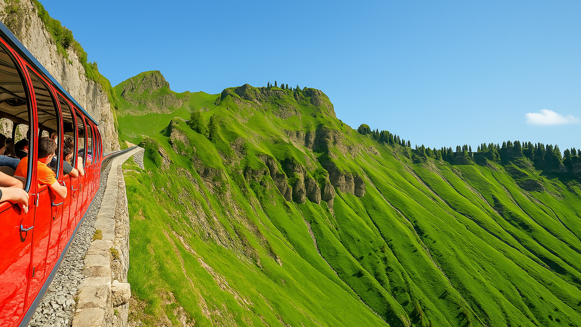 Brienz Rothorn Bahn – Passeio de Trem Panorâmico na Suíça (4K)