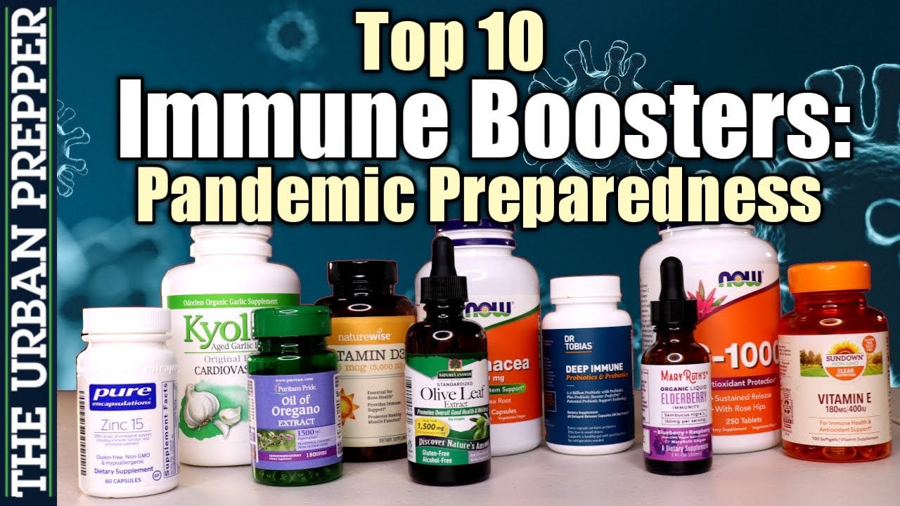 Top 10 immune system boosters for pandemic preparedness