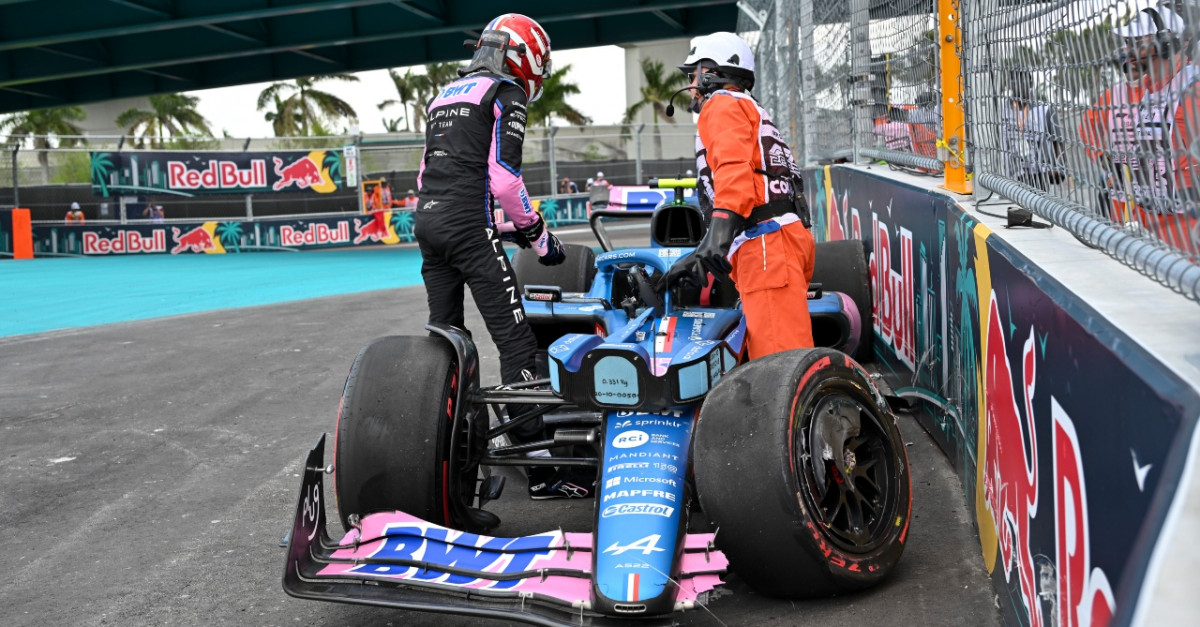 F1 : Ocon revient sur les conséquences de son crash à Miami