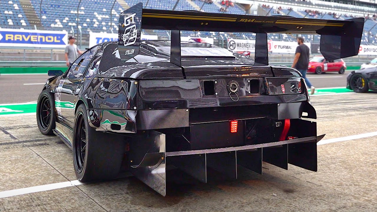 Nissan 300ZX V8 Turbo Time Attack Onboard at Lausitzring