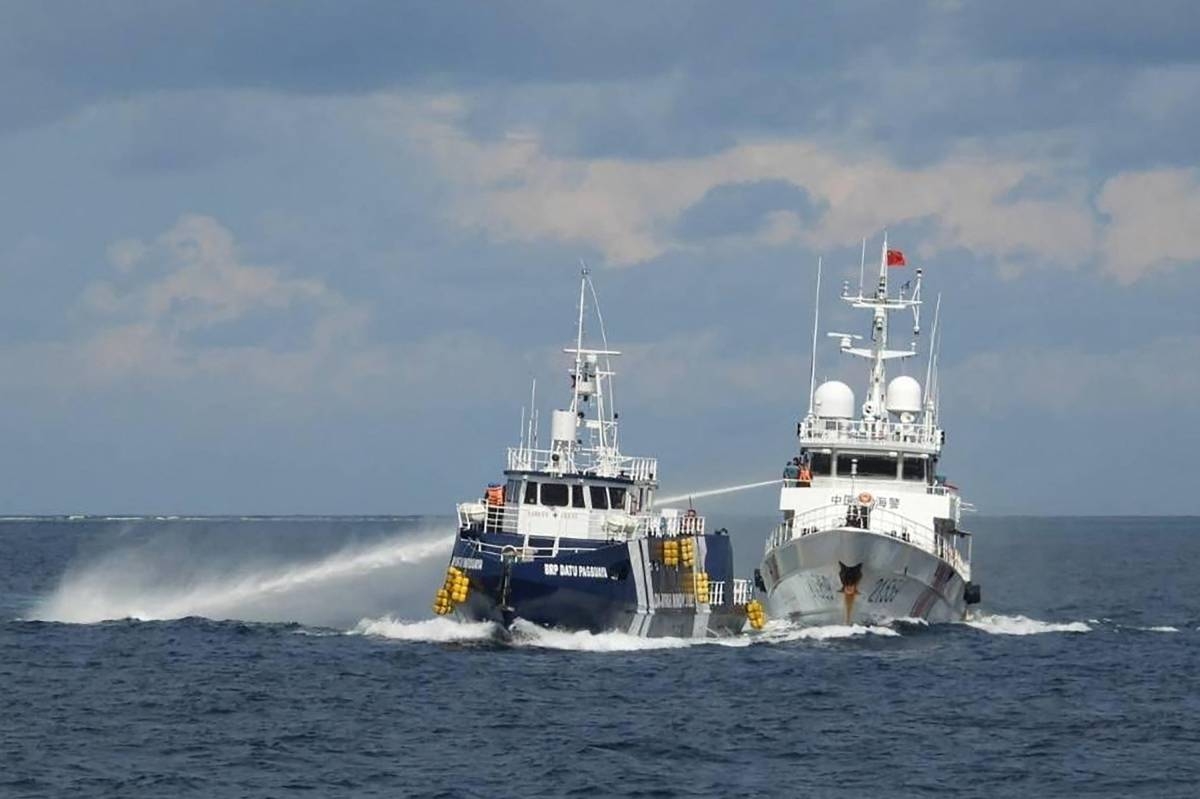 China Coast Guard attacks PH vessel in West Philippine Sea