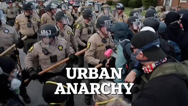 Chaos outside ICE facilities as protesters clash with police in Chicago