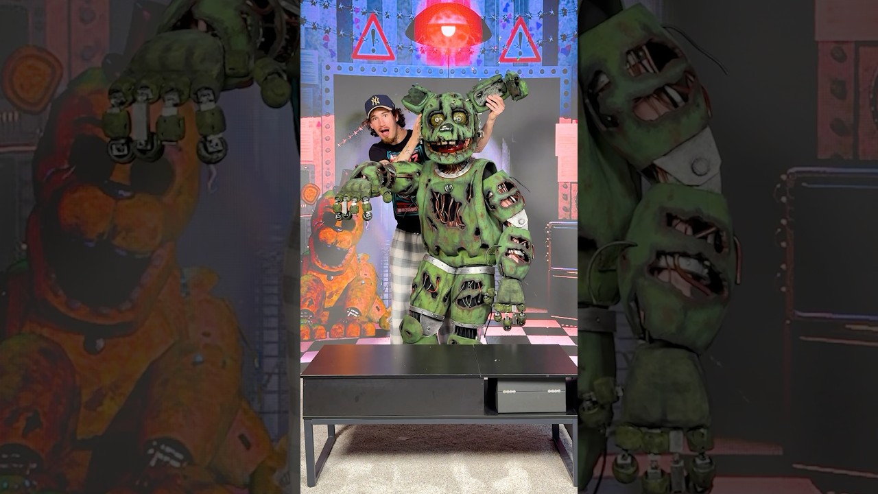 Inside the terrifying springtrap design