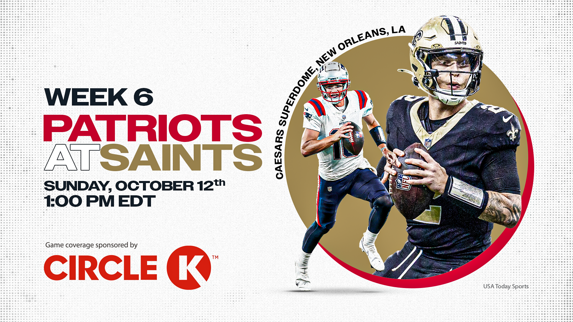 Saints vs. Patriots live updates: Start time, TV channel for NFL Week 1 ...