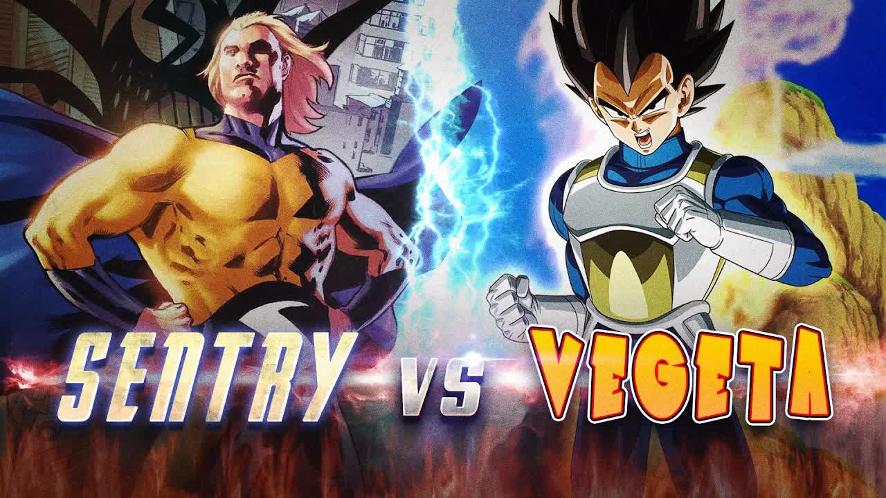 Sentry vs Vegeta: Battle of titans!