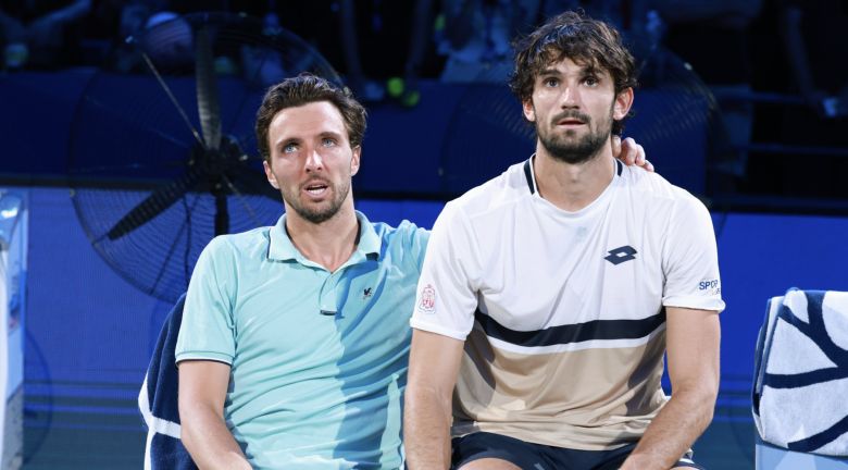 Tennis : Open d'Australie (D) - Rinderknech et Vacherot associés : la ...