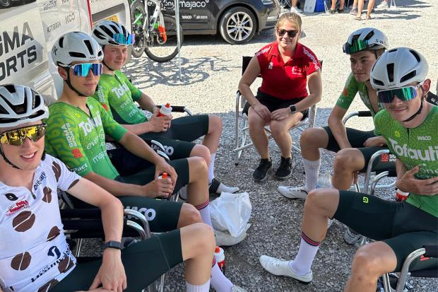 University of Essex students assist champion cyclists in elite European ...