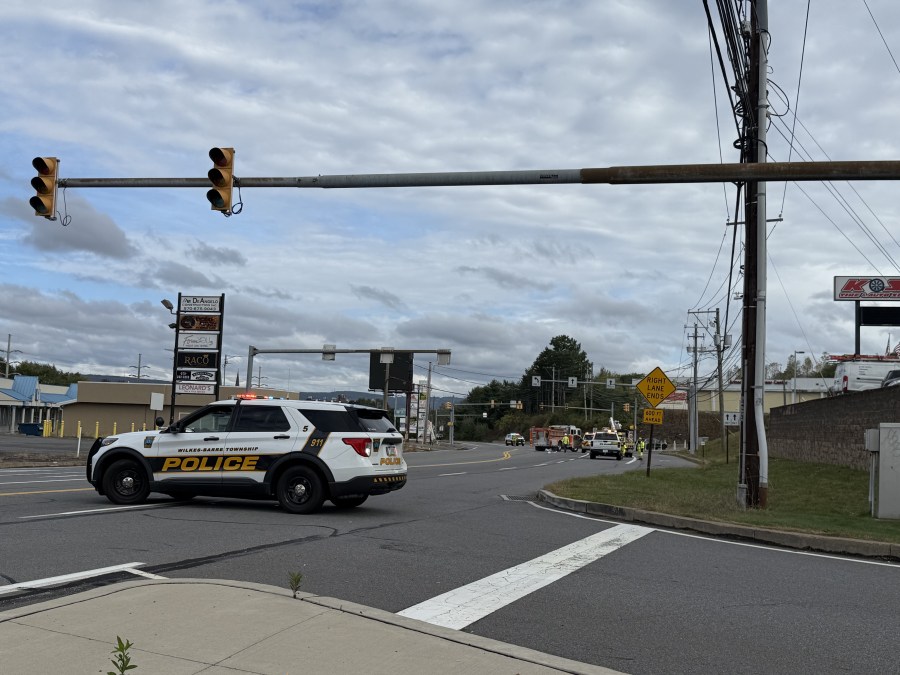 Traffic lights out due to power outage