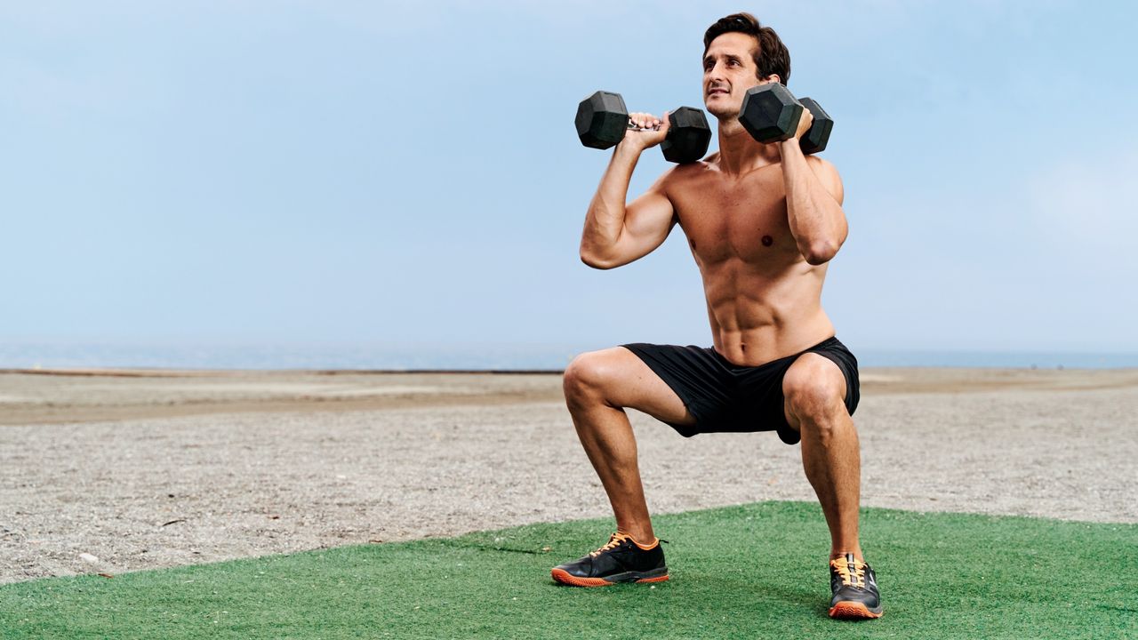 This 20-minute full-body dumbbell workout is designed to build lean ...