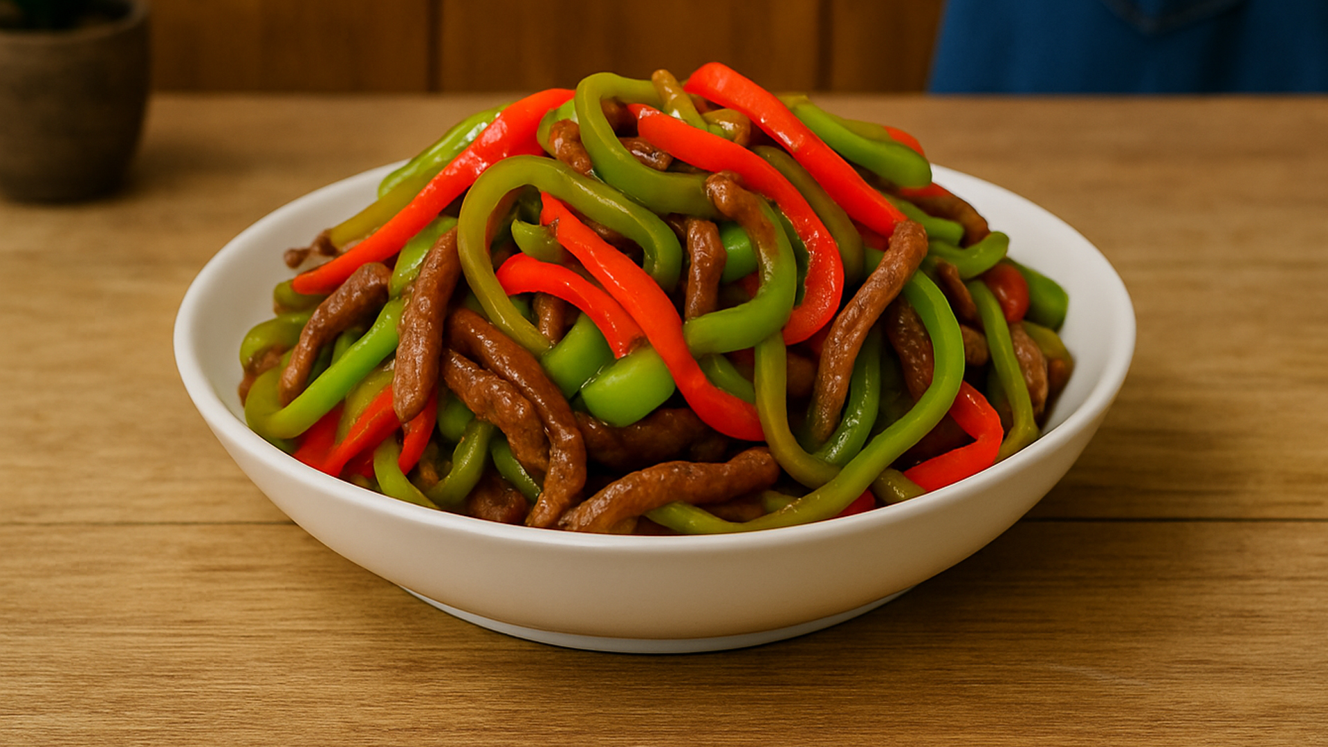 Beef and Pepper Stir Fry Recipe