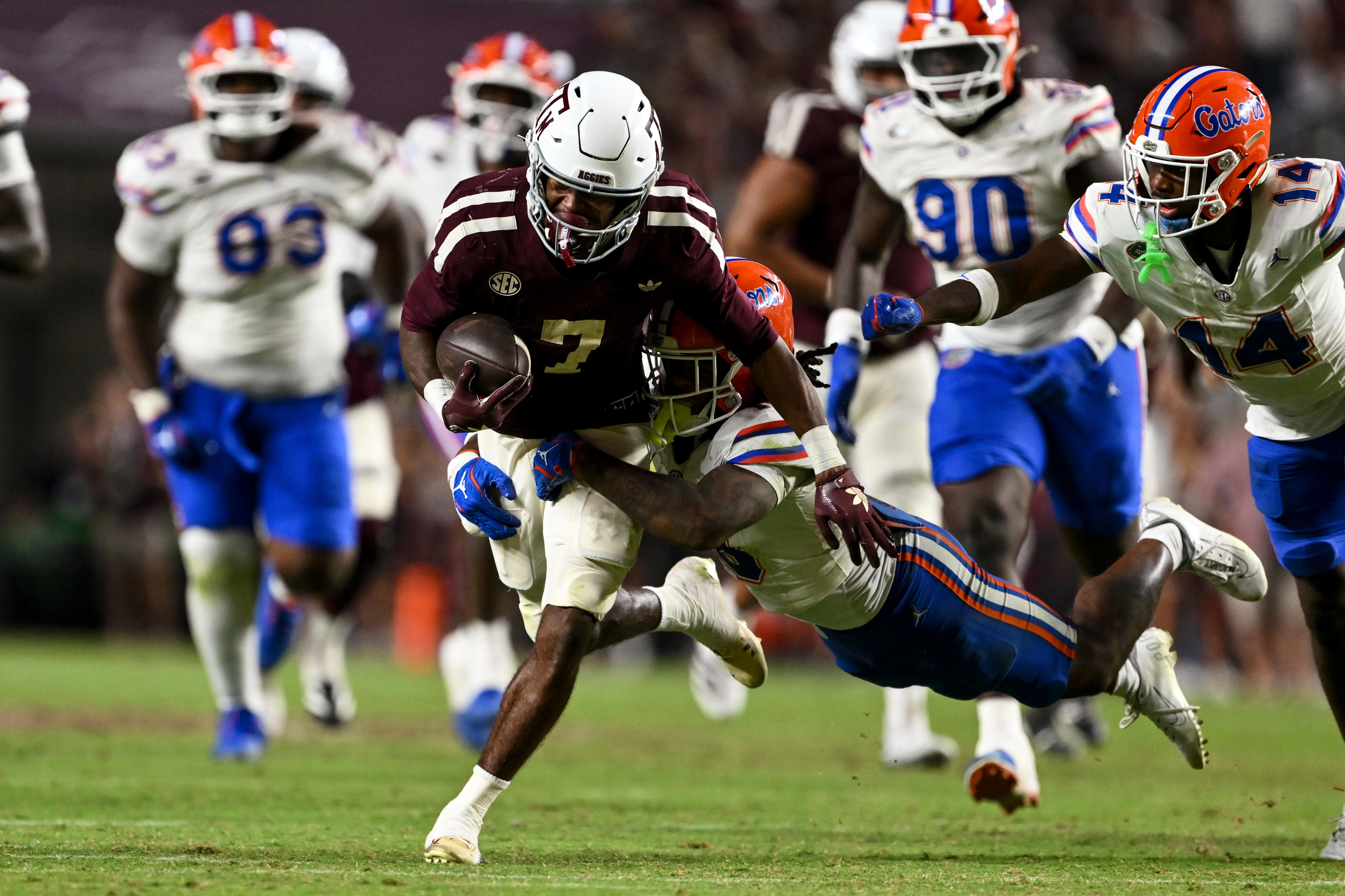 New York Giants scouted Texas A&M-Florida, Arizona State-Utah