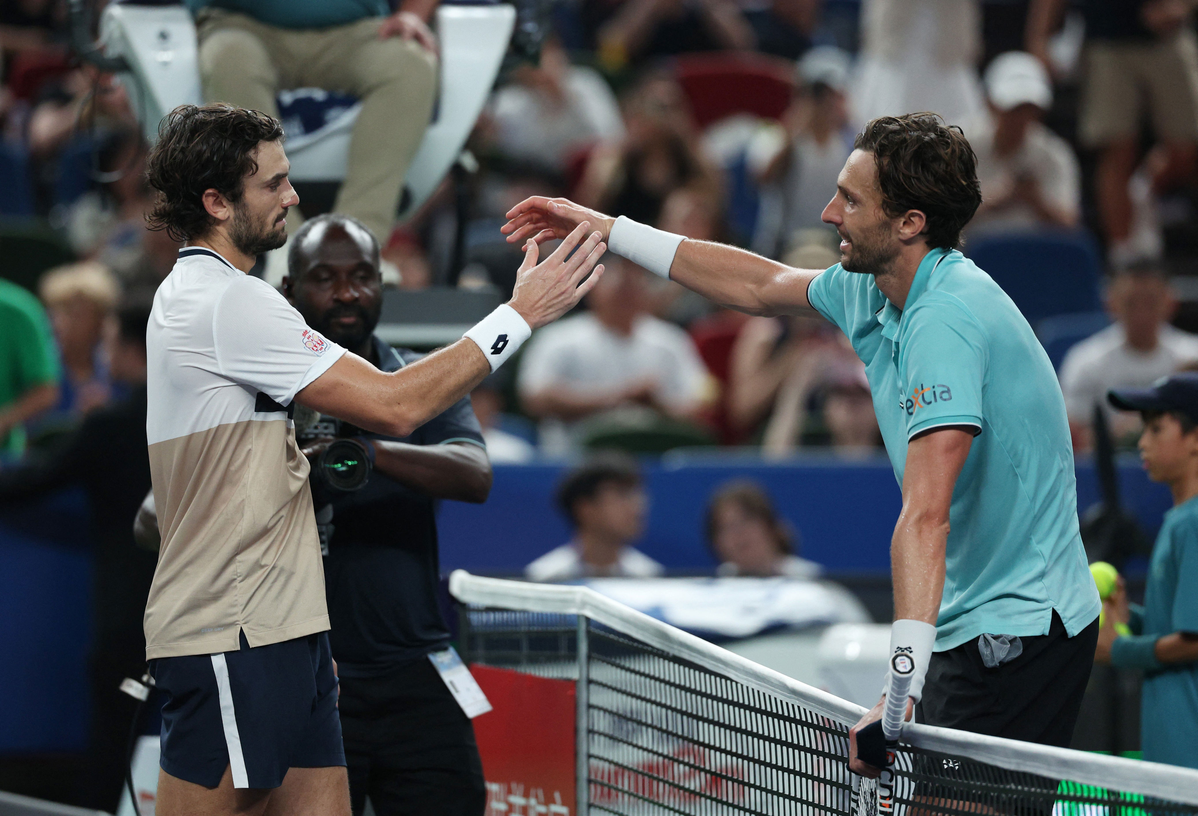 Valentin Vacherot beats cousin Arthur Rinderknech to complete Shanghai ...