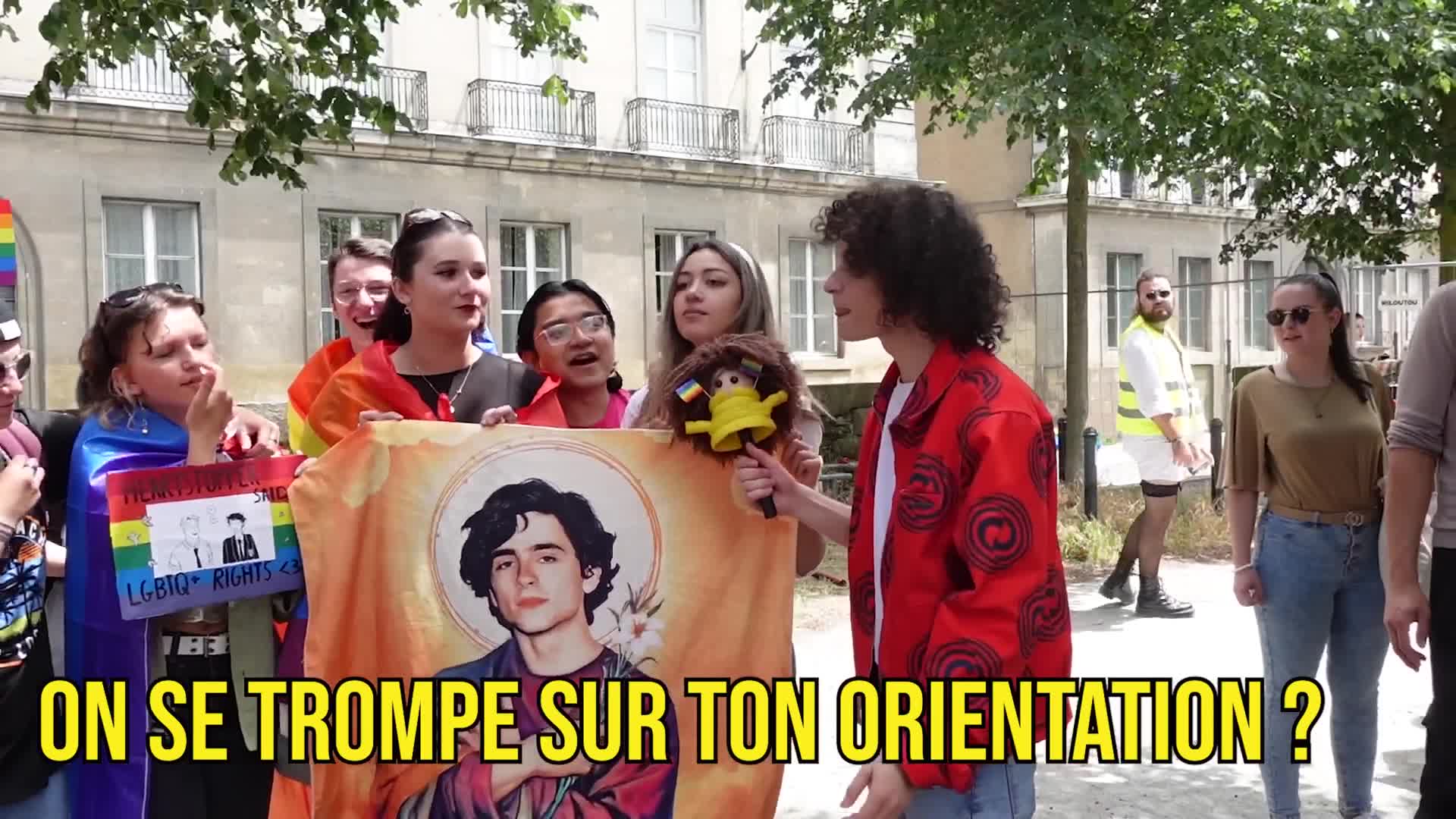 Je vous pose des questions sur l'orientation sexuelle