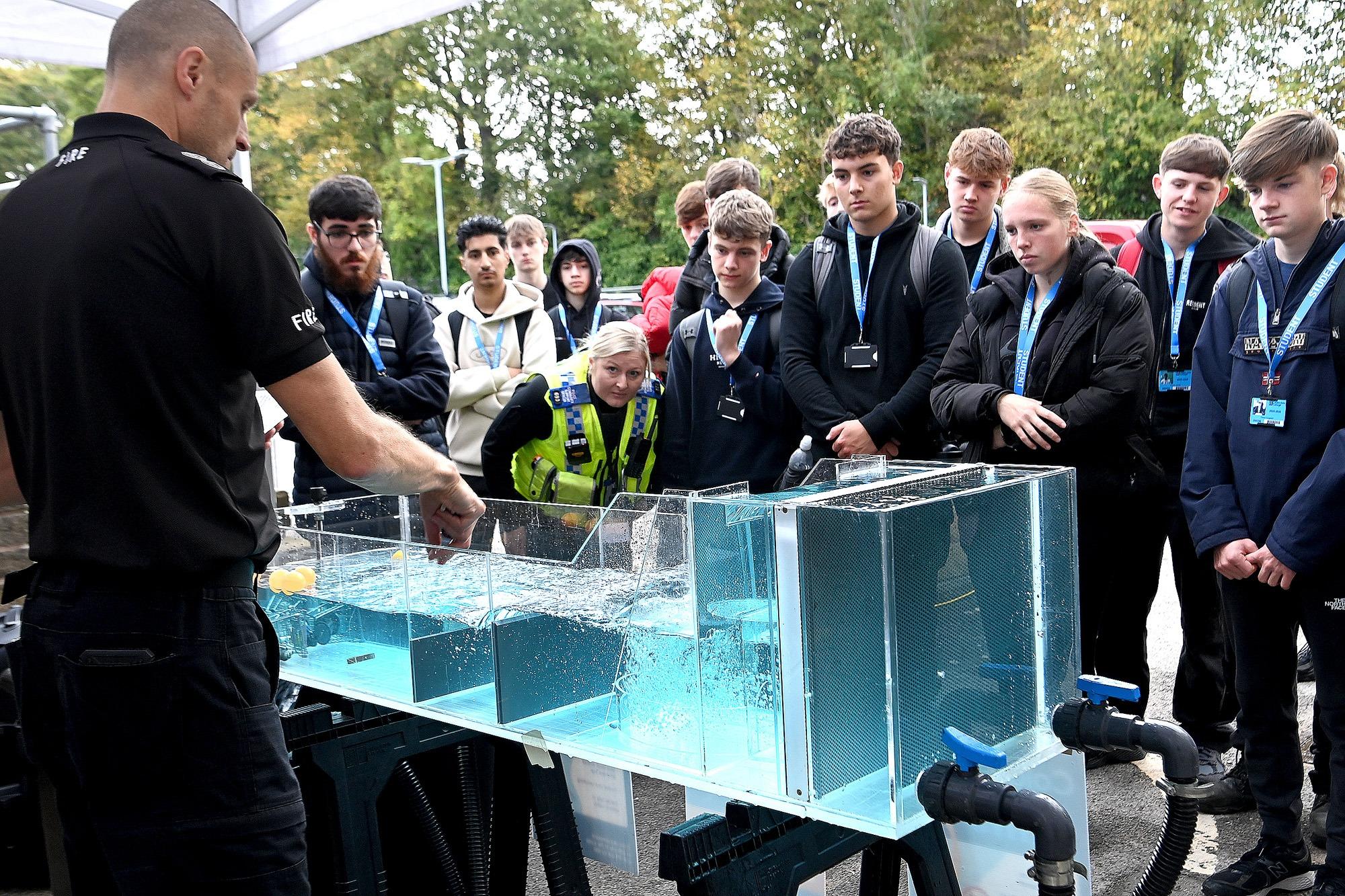 More than 100 Calderdale students learn vital lesson about 'Fatal Five'